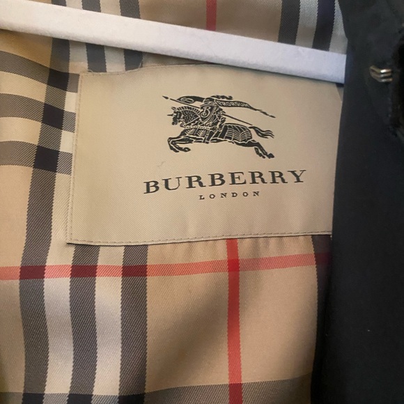 Burberry | Jackets & Coats | Burberry Beige And Red Plaid Design | Poshmark